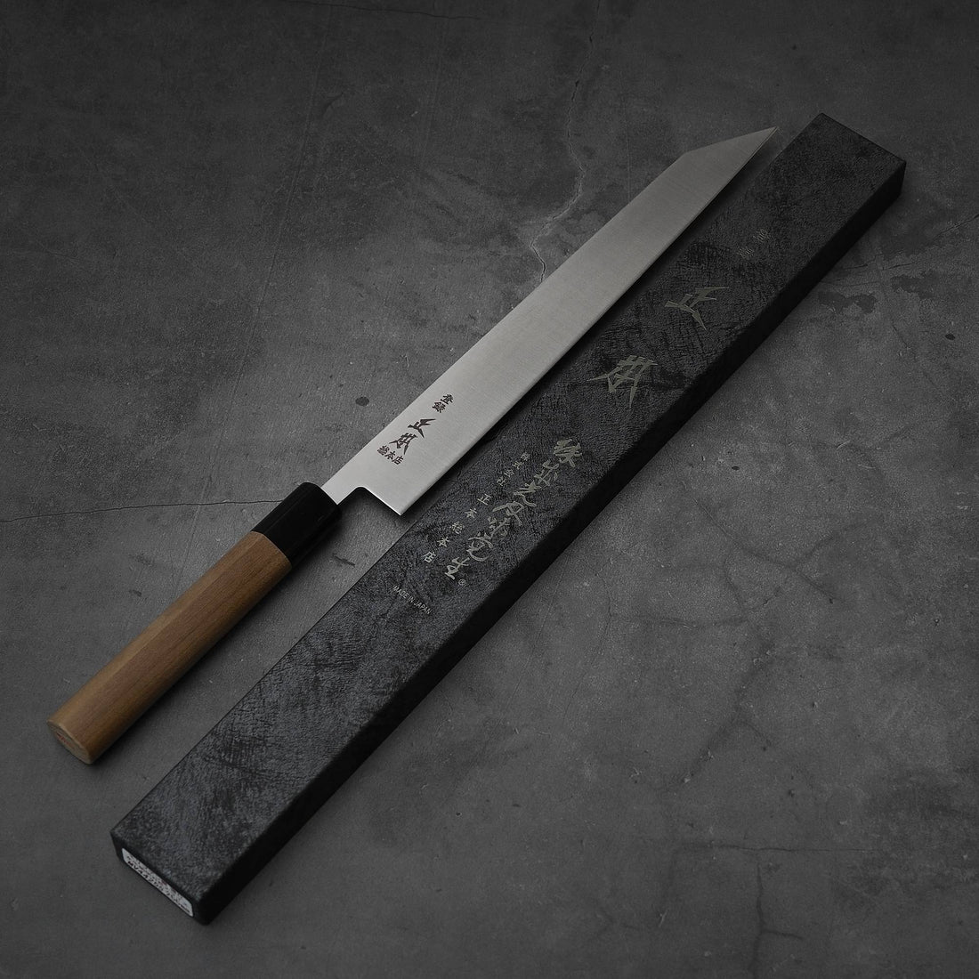 Masamoto MV kiritsuke sujihiki 255mm – Zahocho Knives Tokyo