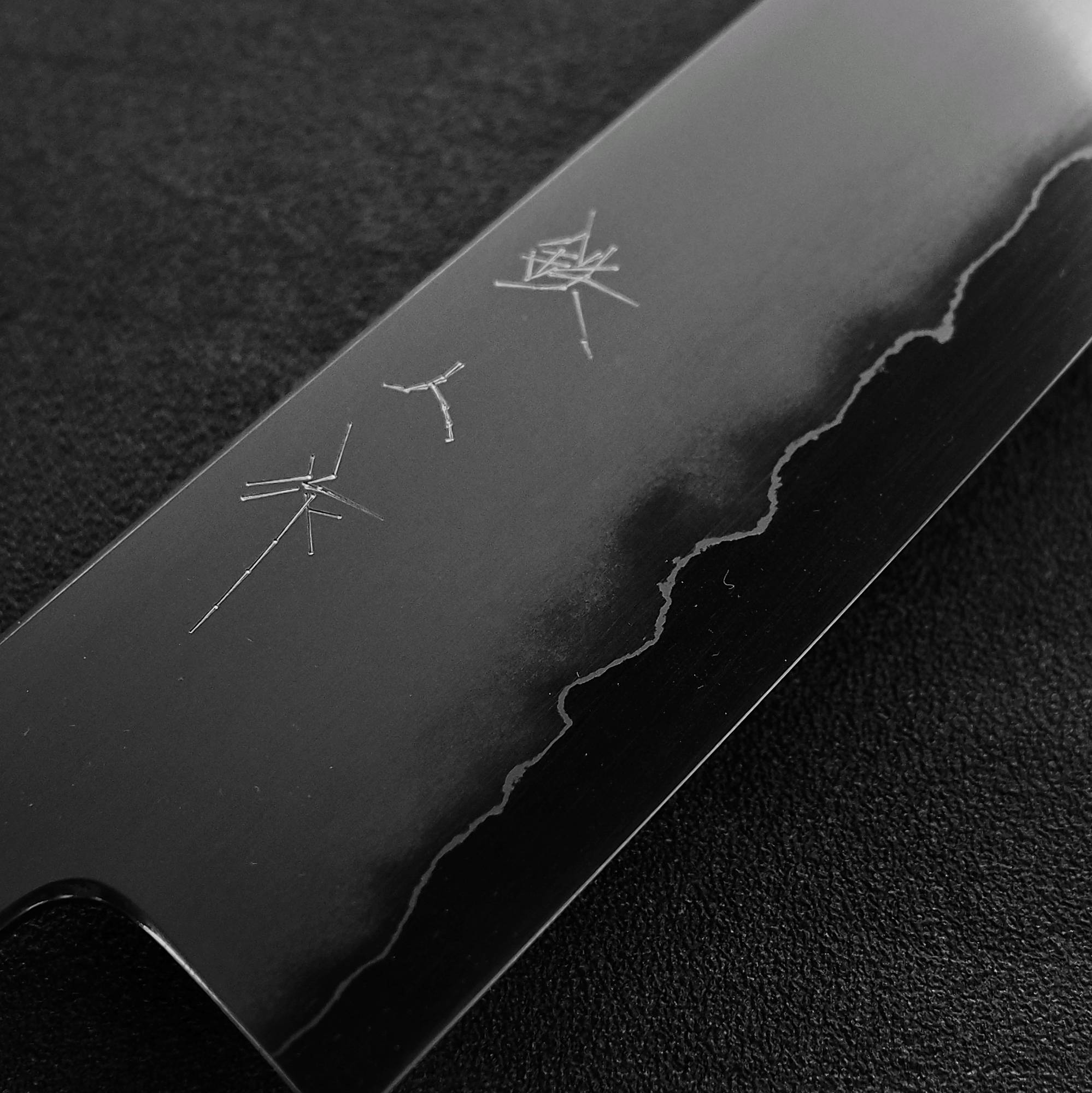 Tetsujin kasumi ginsan kiritsuke gyuto 210mm – Zahocho Knives Tokyo