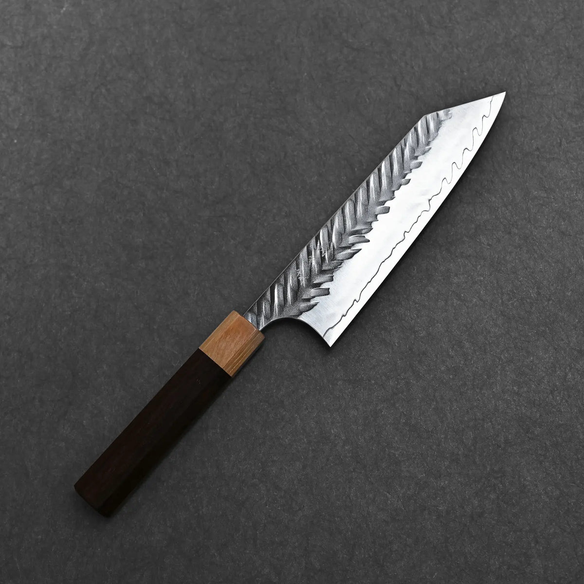 Yoshimi Kato tsuchime STRIX bunka 170mm – Zahocho Knives Tokyo